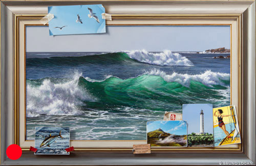 Oeuvres récentes page 1 - BRUNO LOGAN, Maitre de la peinture en trompe ...